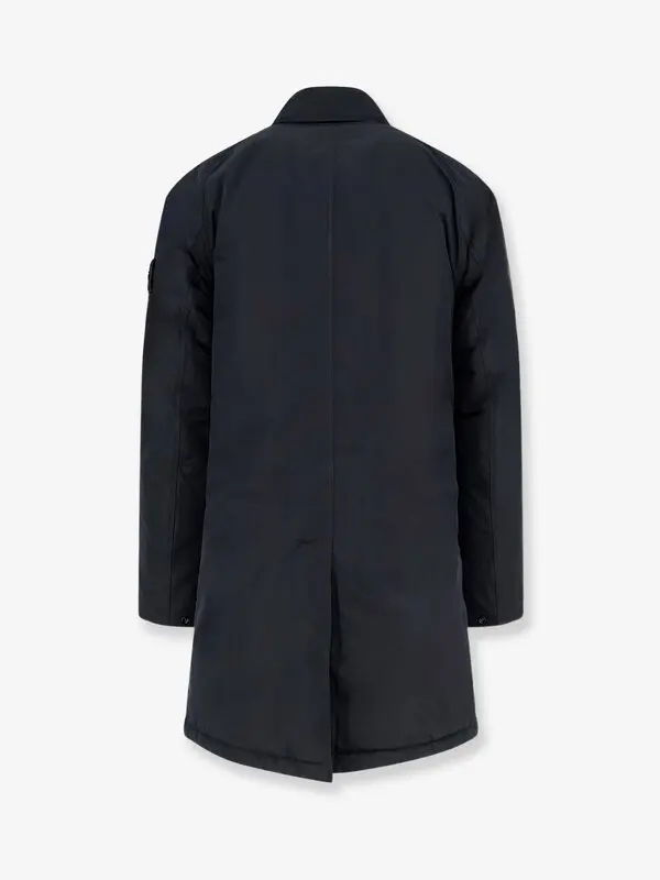 Stone Island Micro Reps Padded Long Jacket