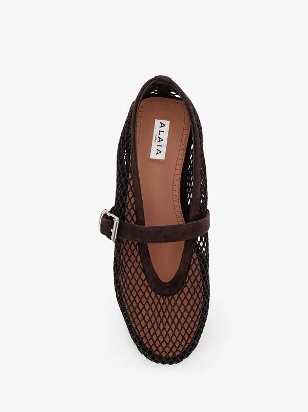 Alaïa Mesh Ballet Flats