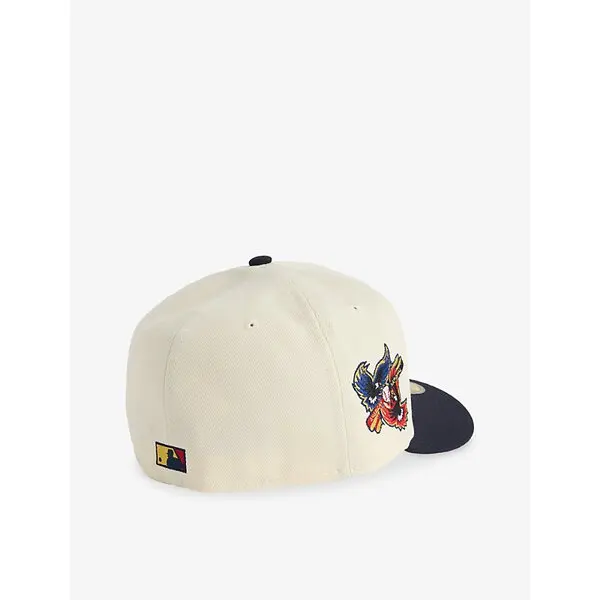 New Era 59fifty Mlb Pin Texas Rangers Woven Baseball Cap