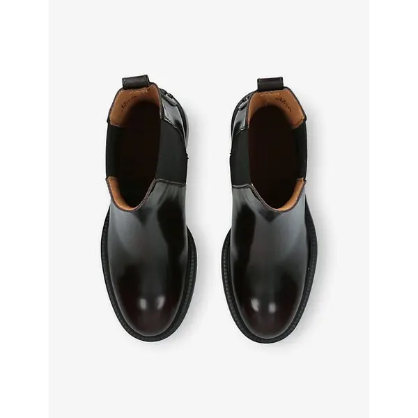 TOD'S Tronchetto Leather Heeled Ankle Boots