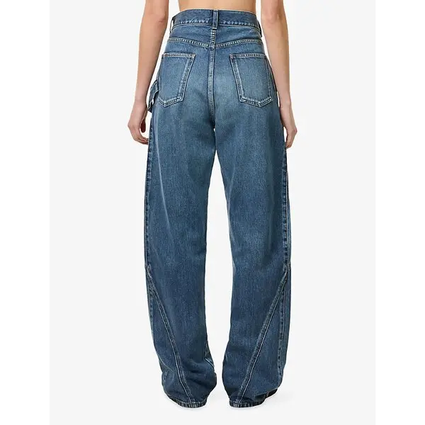 JW Anderson Twisted Workwear Cotton Denim Jeans