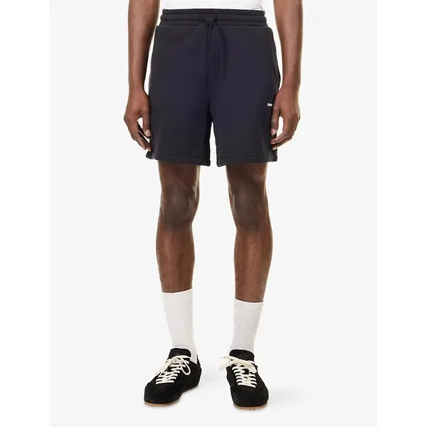 THE COUTURE CLUB Micro Copyright Logo-print Cotton Shorts
