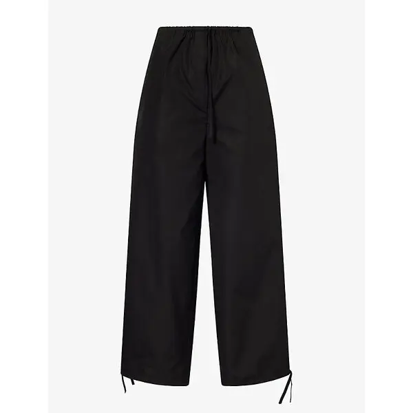 TOTEME Drawstring Cotton Trousers