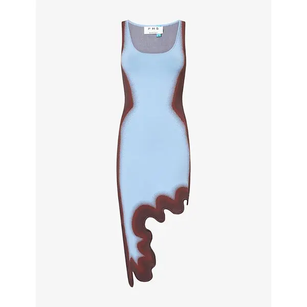 Ph5 Aster Stretch-knit Midi Dress