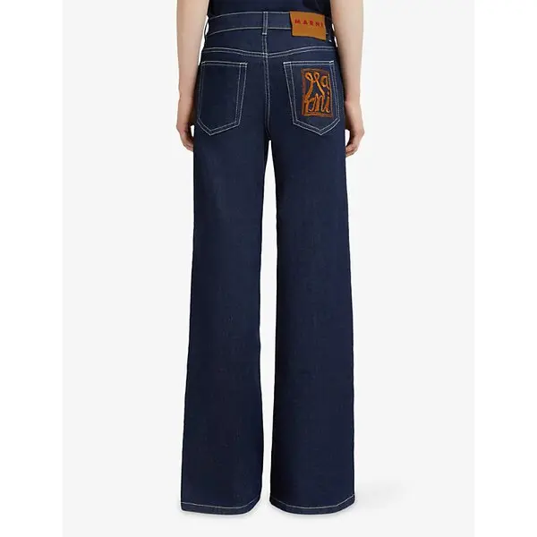 Marni Wide-leg Relaxed Denim Jeans