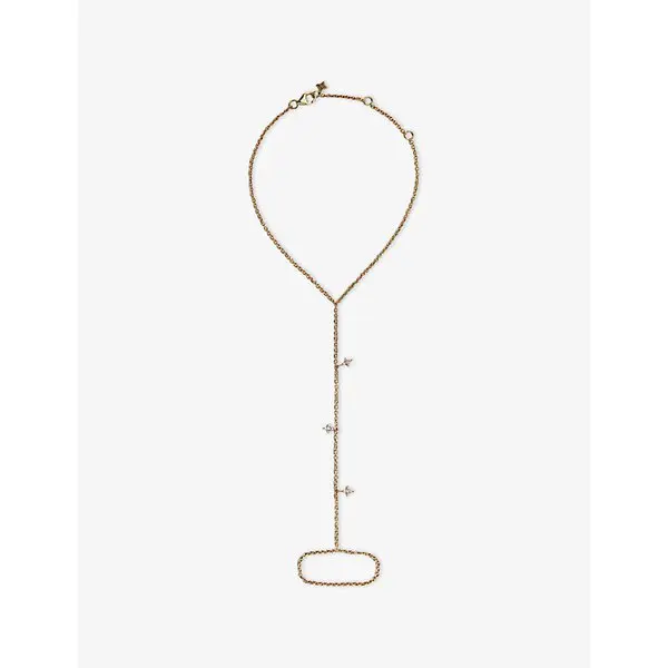 OFA Aurora Mini 18ct -gold And 0.042ct Diamond Handchain