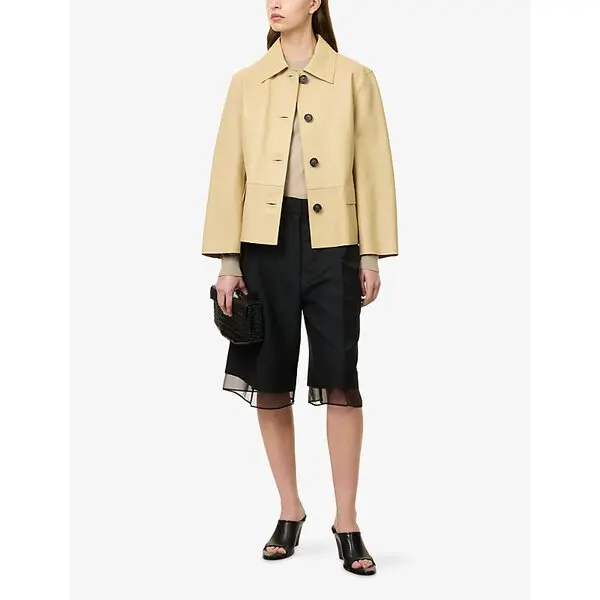 TOTEME Bonded Leather Jacket
