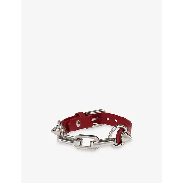 CHRISTIAN LOUBOUTIN Eva Leather Bracelet - Empire