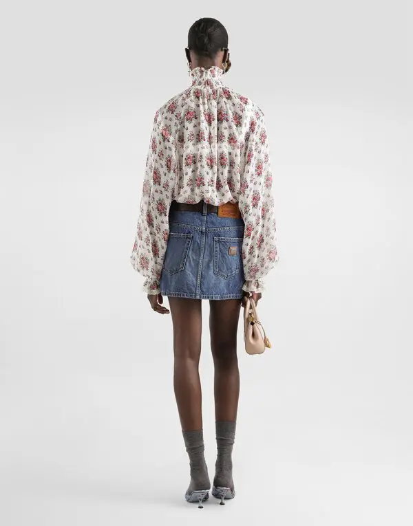 Dolce & Gabbana Denim Skirt Denim And Jeans Multi-colored