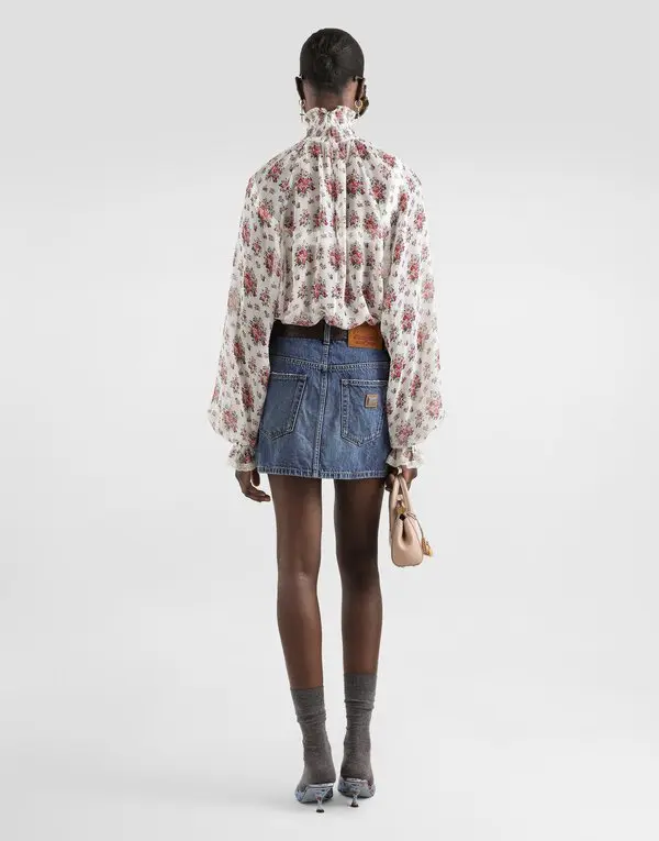 Dolce & Gabbana Denim Skirt Denim And Jeans Multi-colored