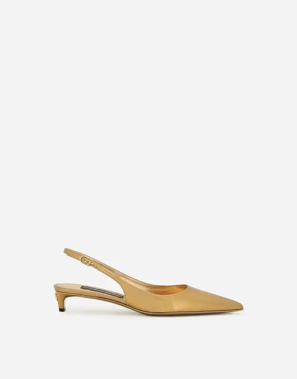 Dolce & Gabbana Calfskin Slingback Pumps