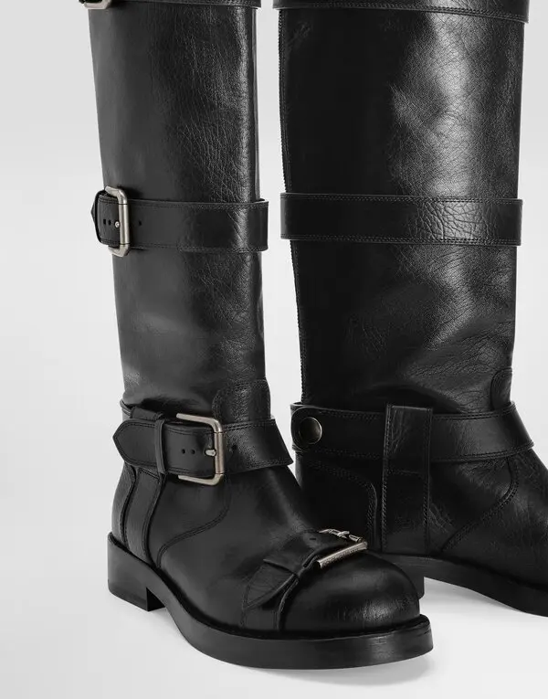 Dolce & Gabbana Horse Leather Boots Boots And Booties