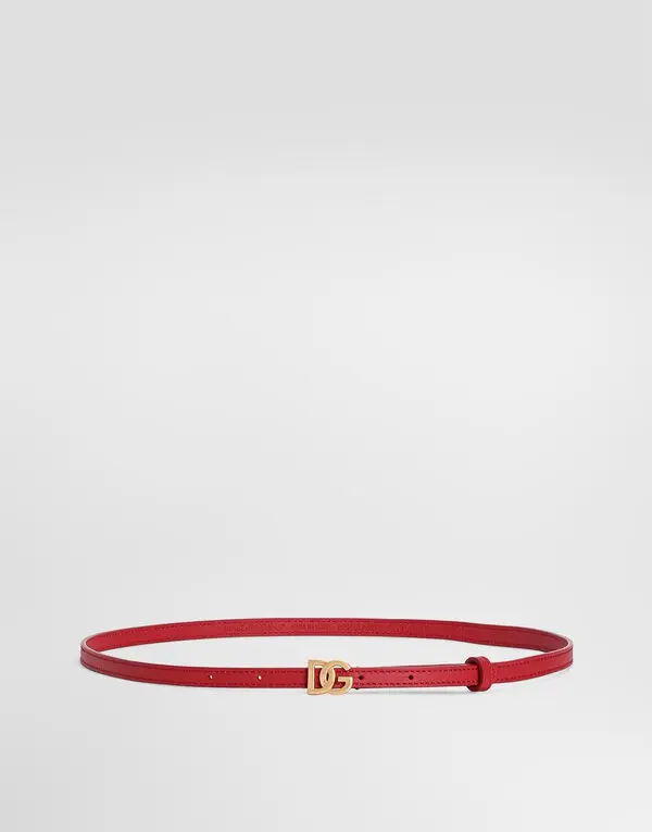 Dolce & Gabbana Cintura Logata Belts Leather - Red