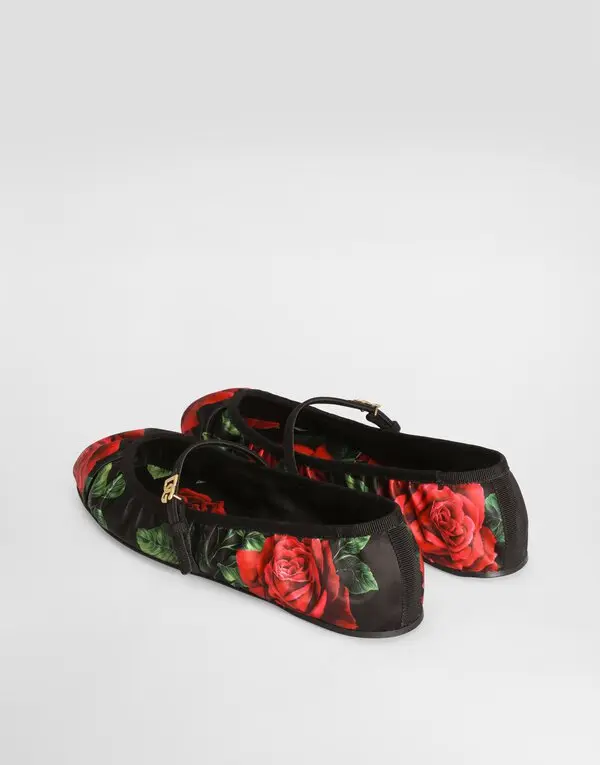 Dolce & Gabbana Sequined Ballerina Flats - Multicolor
