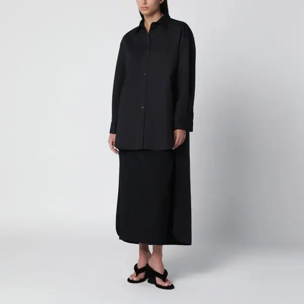 Balenciaga Train Shirt In Cotton And Silk