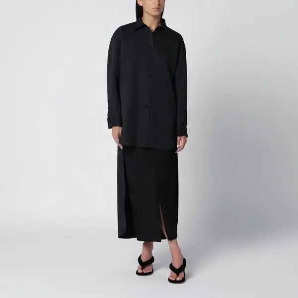 Balenciaga Train Shirt In Cotton And Silk