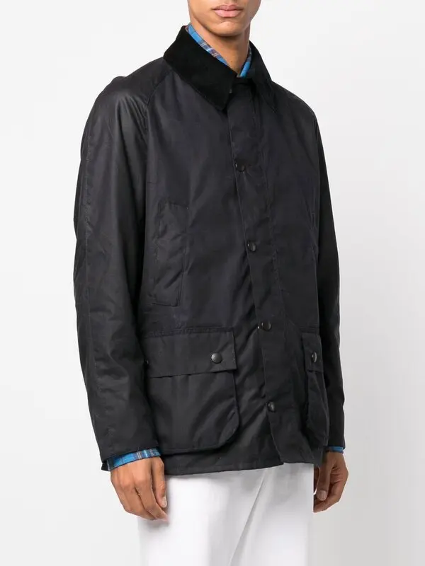 Barbour Ashby Wax Jacket - Blue