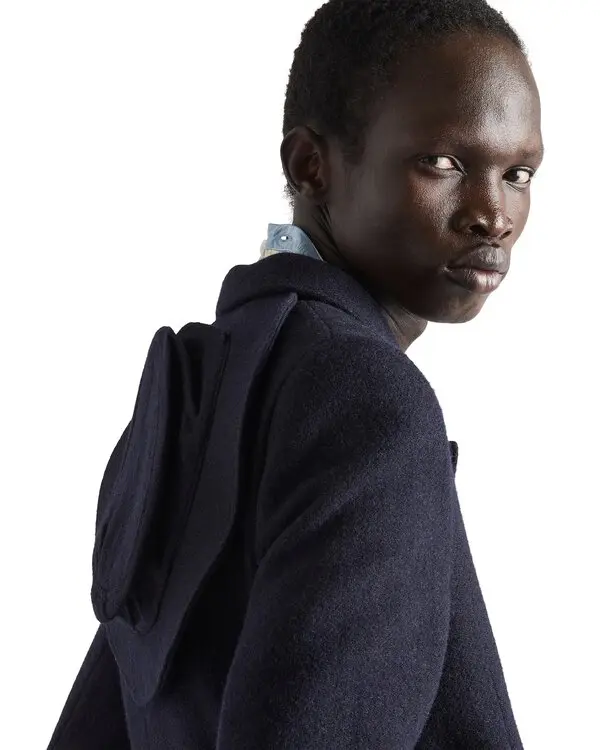 Prada Double-breasted Wool Coat