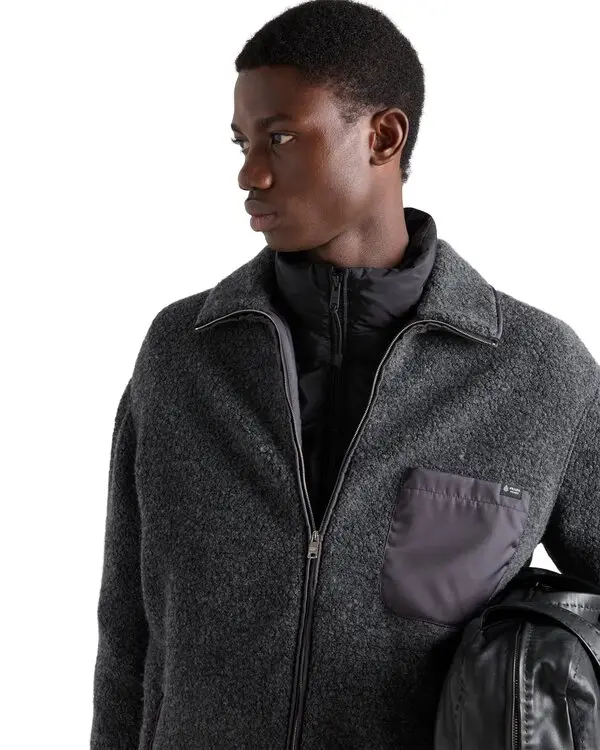 Prada Medium-weight Re-nylon Down Jacket