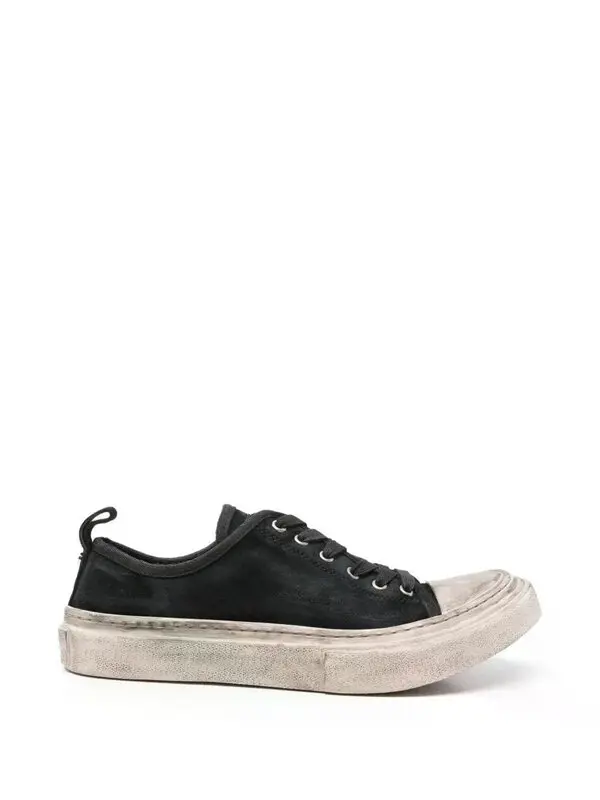 ANN DEMEULEMEESTER Distressed Effect Lace-up Sneakers