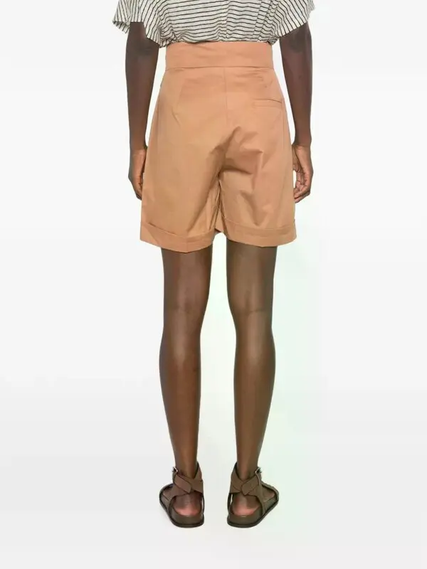 TWENTY EASY KAOS High-waisted Pleated Shorts