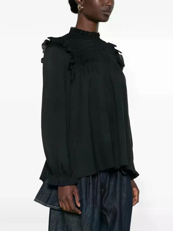 FORTE_FORTE Ruffled Blouse