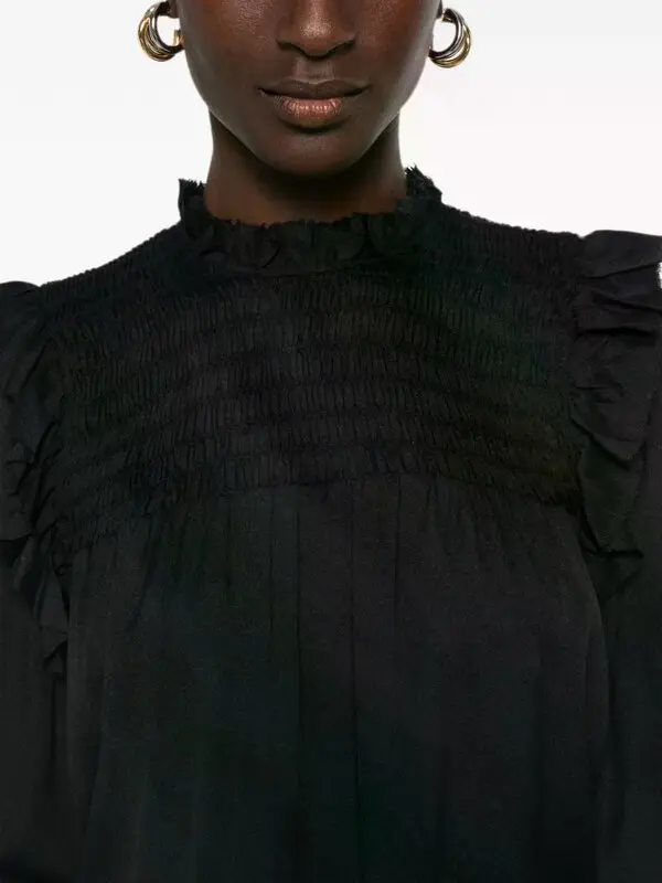 FORTE_FORTE Ruffled Blouse