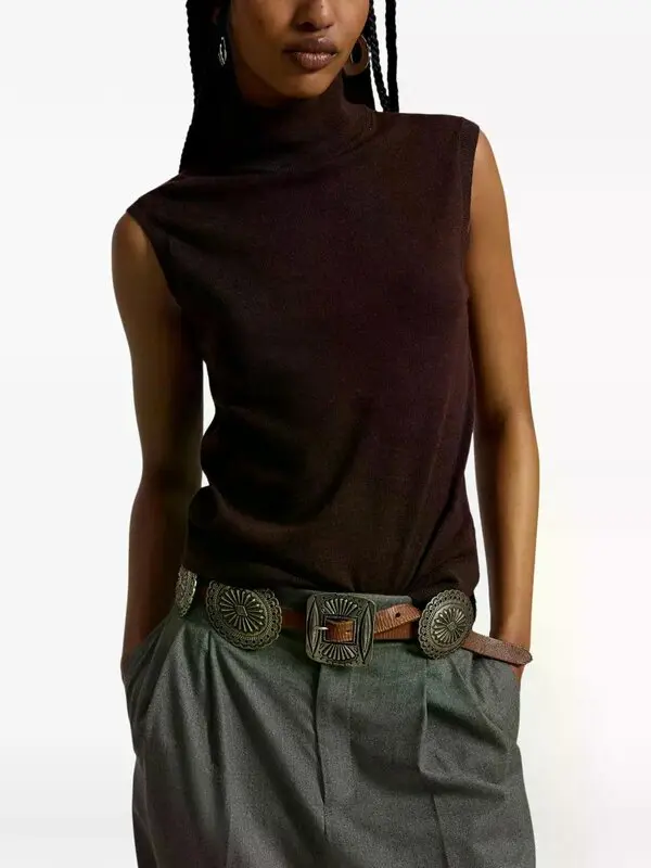 Polo Ralph Lauren Roll-neck Sleeveless Top