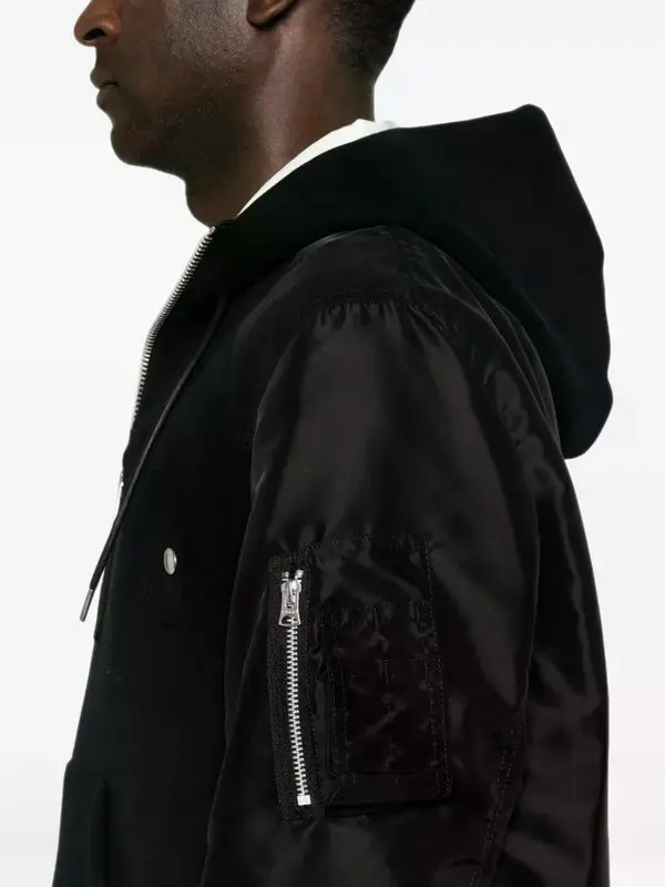 Sacai Hybrid Panelled Lightweight Jacket