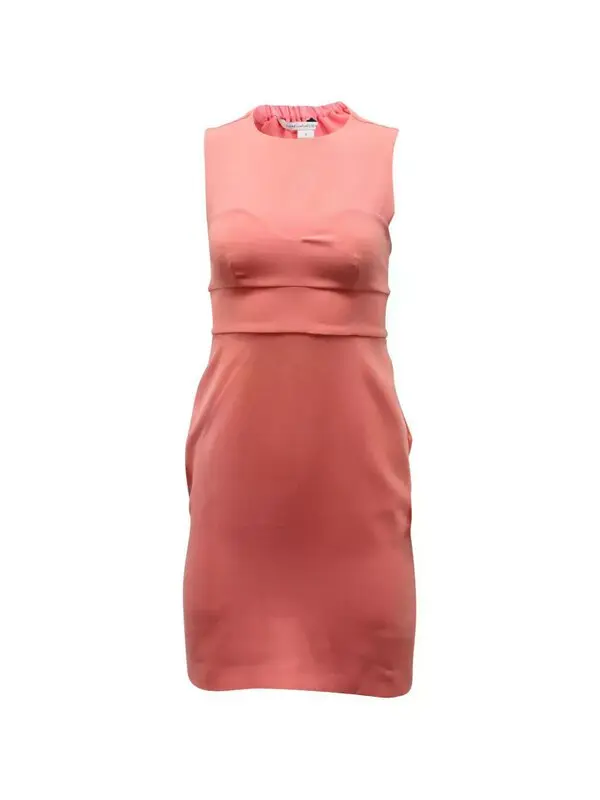 Diane Von Furstenberg Sleeveless Cut-out Back Dress - Pink