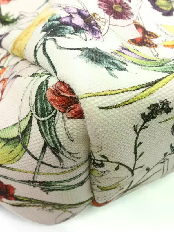 Gucci 2000-2015 Canvas Flora Tote Bag