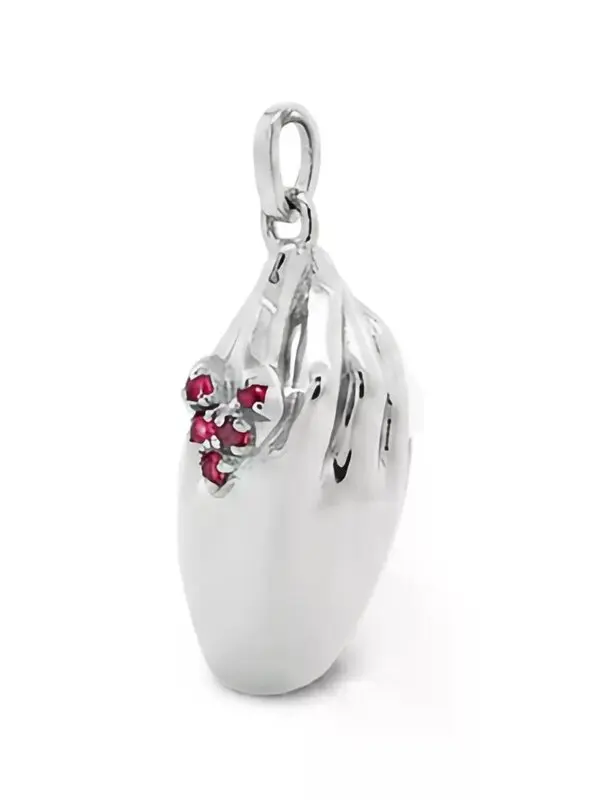 DI VOLPE Ma Che Vuoi Ruby-embellished Pendant Necklace