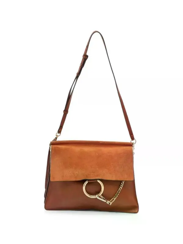 Chloé Faye Shoulder Bag - Brown