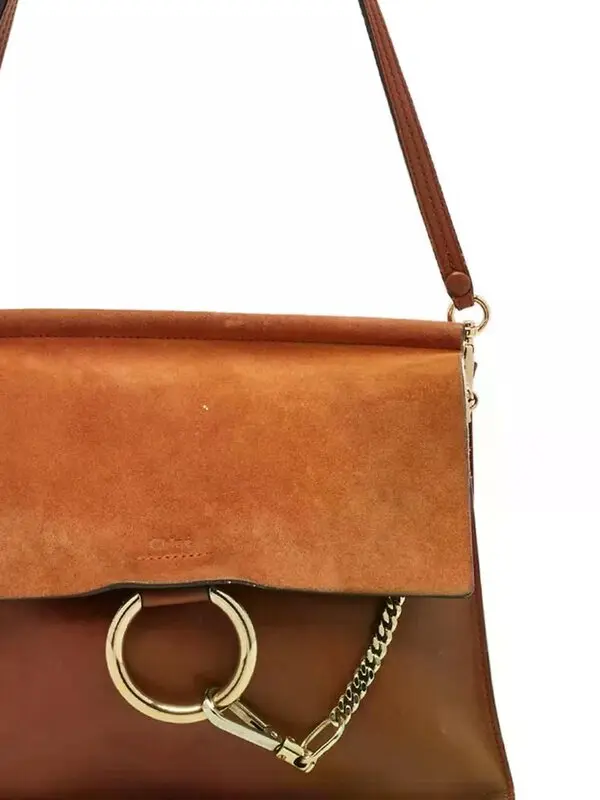 Chloé Faye Shoulder Bag - Brown