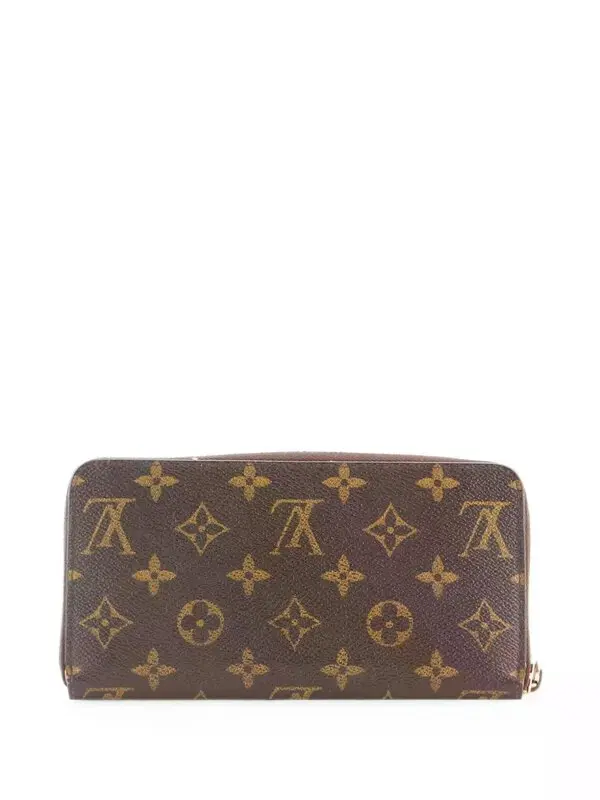 LOUIS VUITTON Zippy Wallet Monogram Canvas Small Wallets