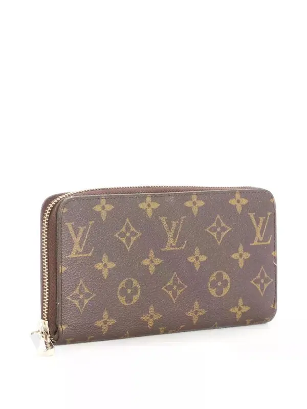 LOUIS VUITTON Zippy Wallet Monogram Canvas Small Wallets