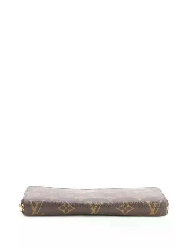 LOUIS VUITTON Zippy Wallet Monogram Canvas Small Wallets