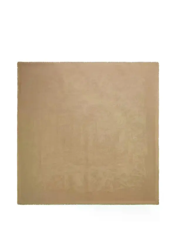 FERRAGAMO Silk Jacquard Shawl