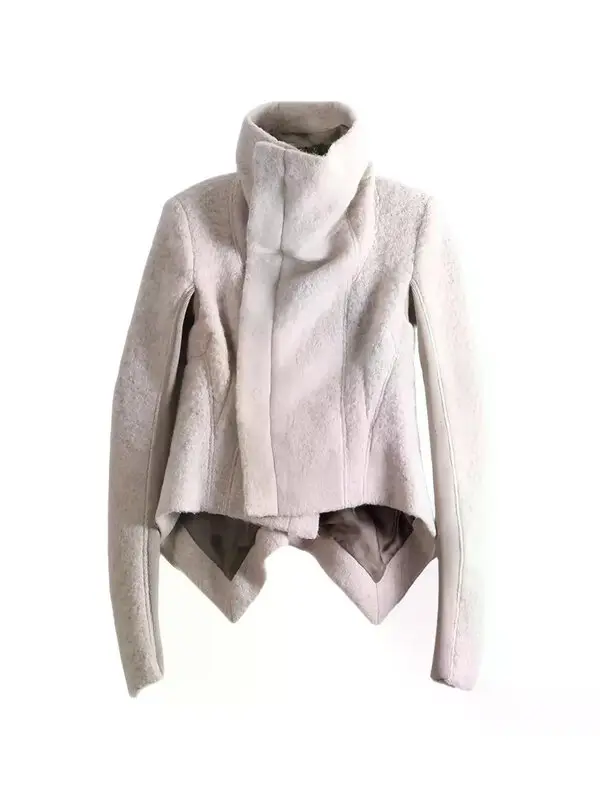 Rick Owens Buttoned Naska Jacket - Neutrals