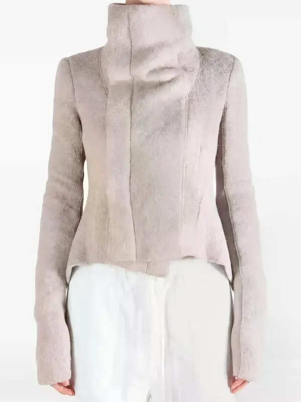 Rick Owens Buttoned Naska Jacket - Neutrals