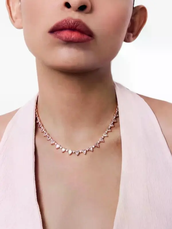 DI VOLPE Lo Scudo Sapphire-embellished Necklace - Gold