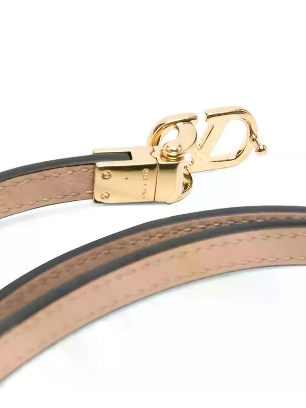 Valentino Garavani Vlogo Signature Reversible Belt - Black
