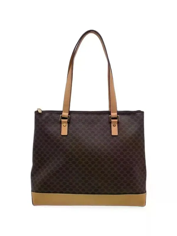 Celine Macadam Canvas Tote Bag