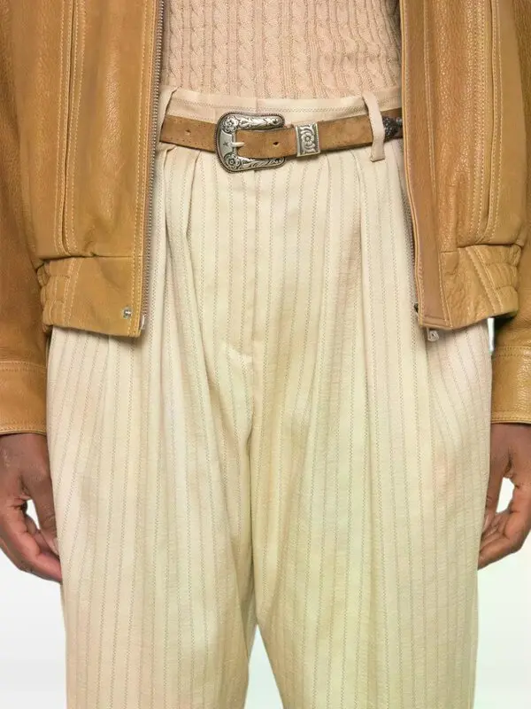 Isabel Marant Étoile Janice Pinstripe Tailored Trousers