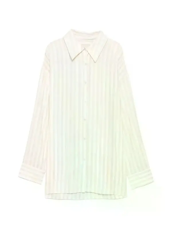 BAMBAH Pinstripe Linen Shirt