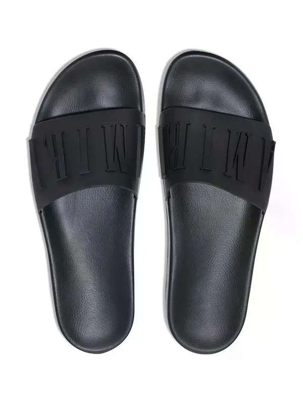 Amiri Logo-debossed Open-toe Slides