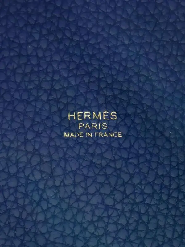 Hermès 2022 Clemence Picotin Lock 18 Handbag - Blue