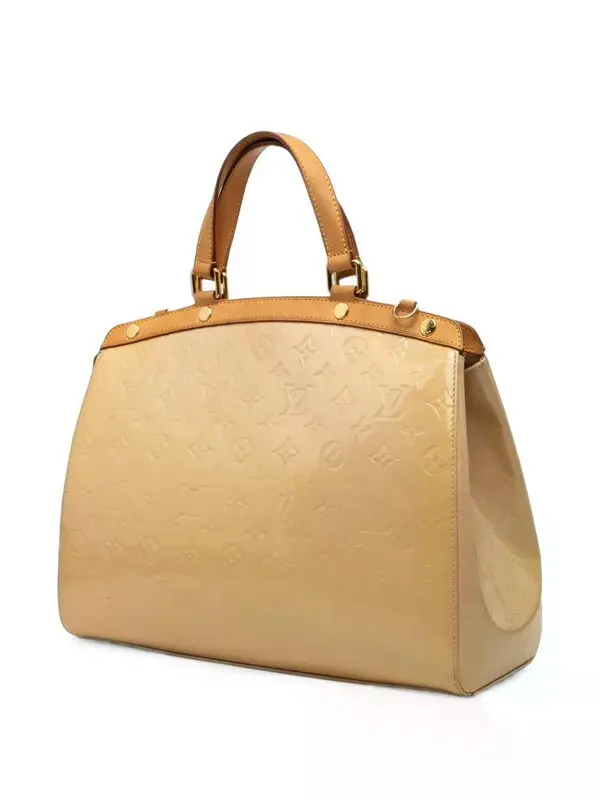 LOUIS VUITTON 2013 Monogram Vernis Brea Gm Satchel