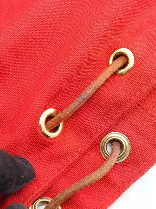 Hermès 1990-2000 Polochon Mimile Backpack - Red