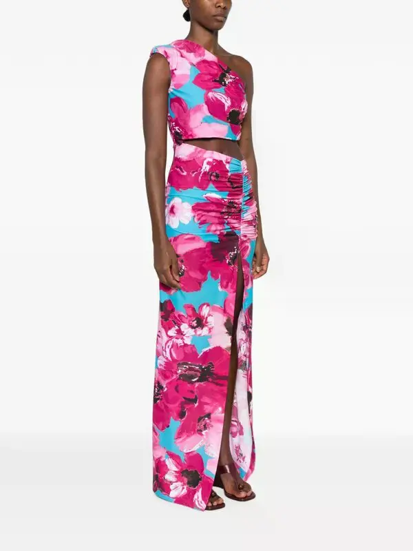 Amen Floral-print Maxi Dress
